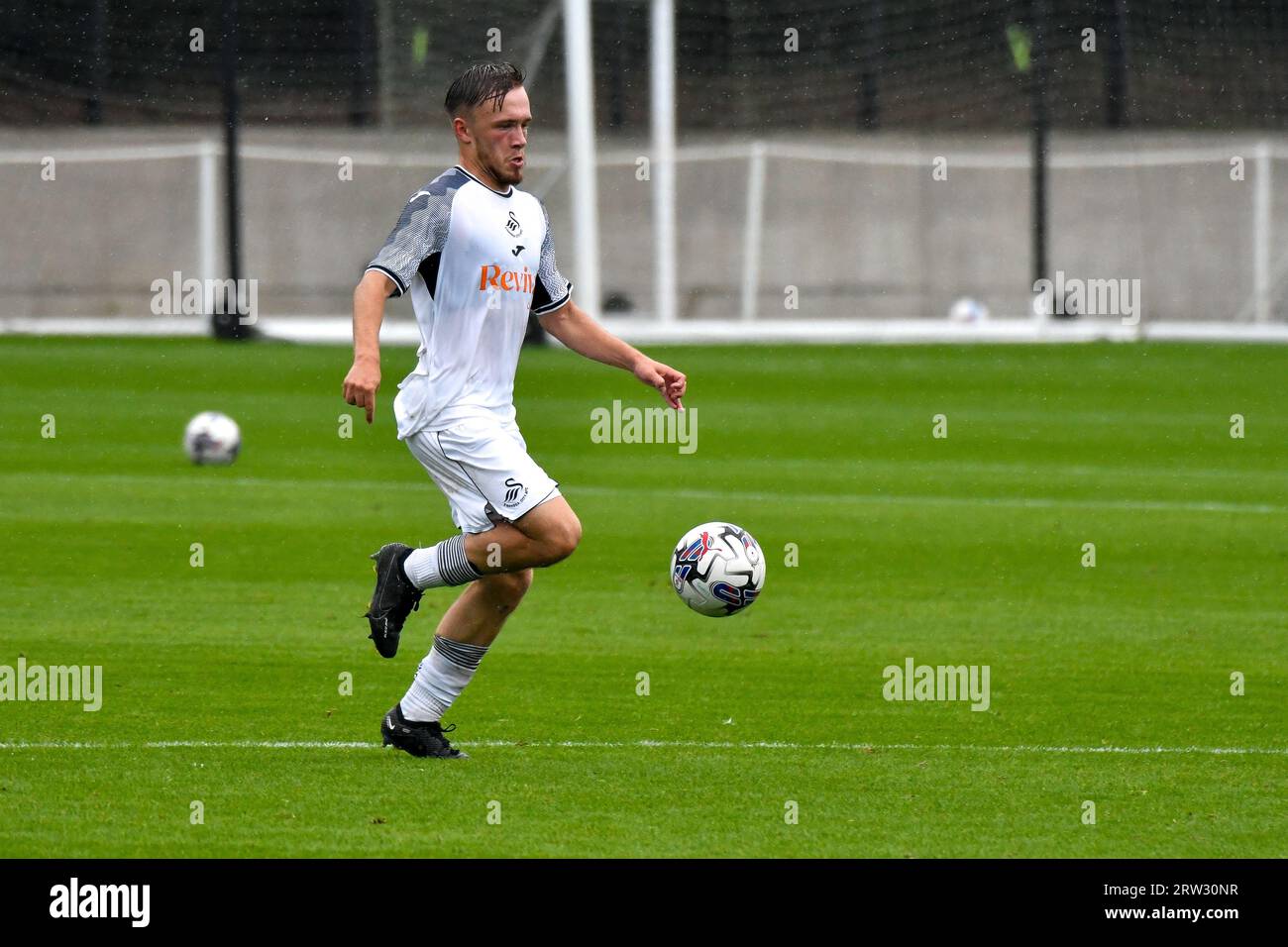 Swansea, Wales. 16 September 2023. Rohan Davies of Swansea City in ...
