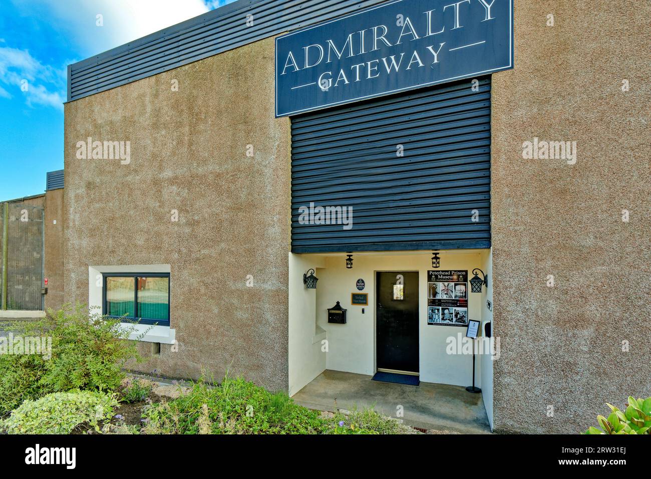 Peterhead Prison Museum Aberdeenshire Scotland Admiralty Gateway and ...