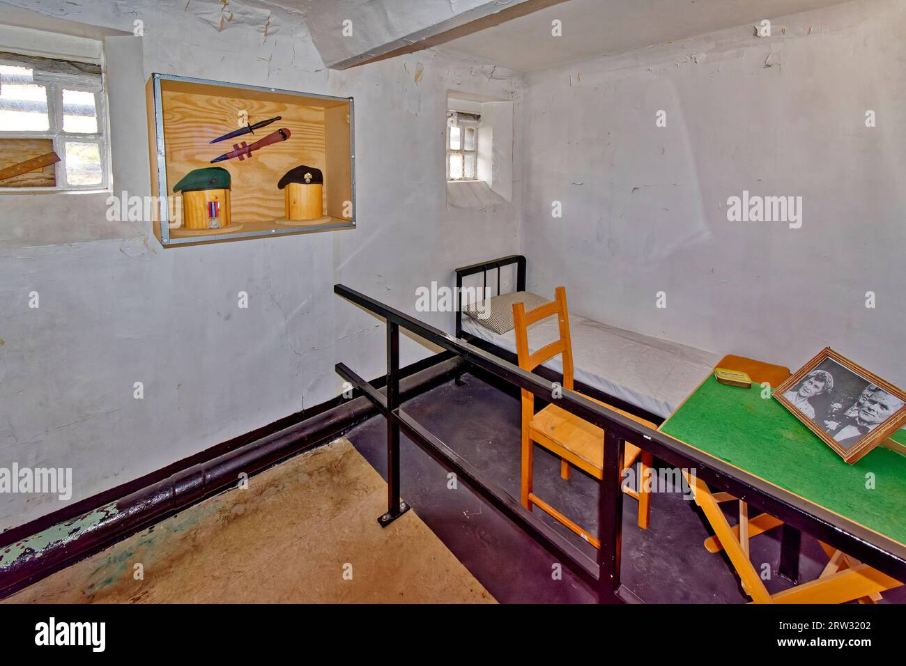 Peterhead Prison Museum Aberdeenshire Scotland interior the cell ...