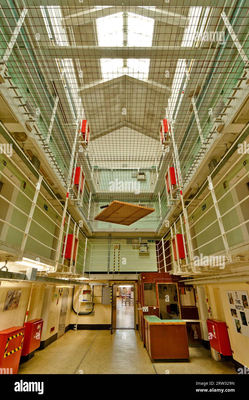 Peterhead Prison Museum Aberdeenshire Scotland interior view from the ...