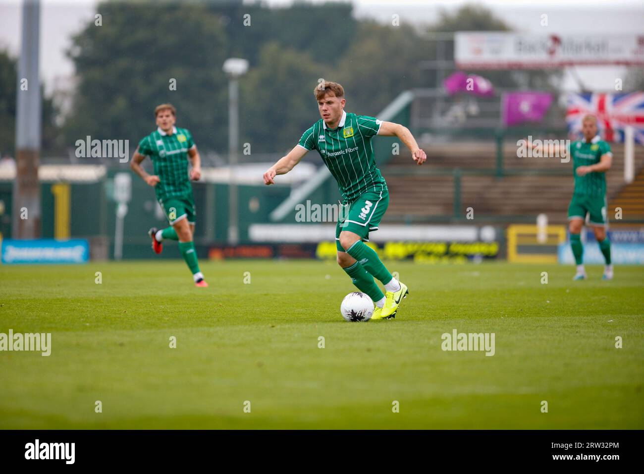 Jordan Stevens of Yeovil Town during the Emirates FA Cup Second ...