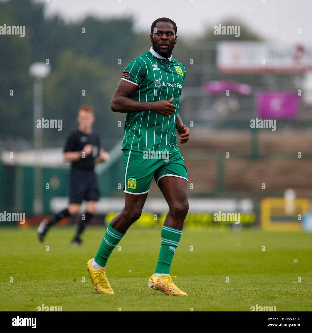 Frank Nouble of Yeovil Town during the Emirates FA Cup Second ...