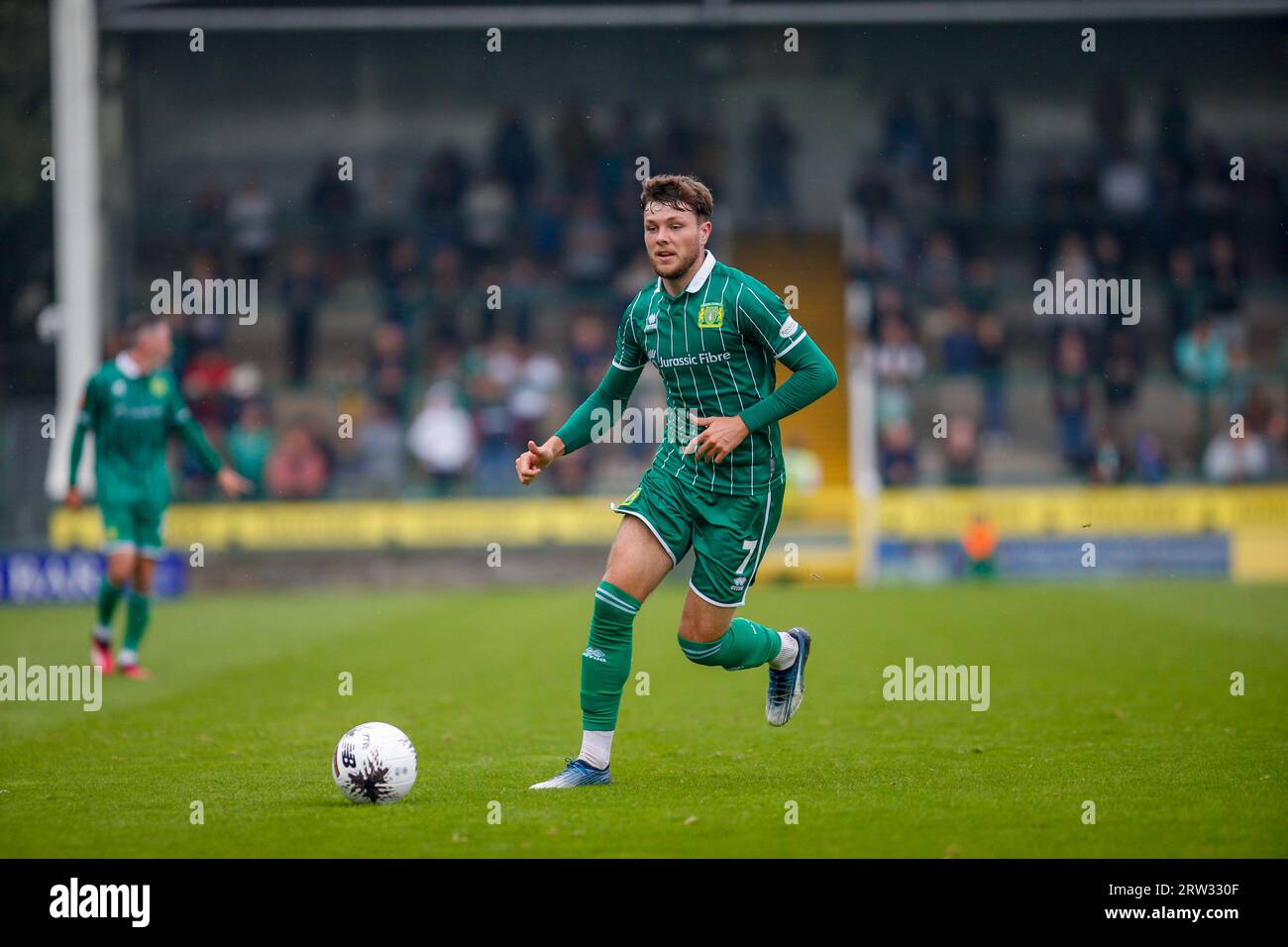 Jordan Stevens of Yeovil Town during the Emirates FA Cup Second ...
