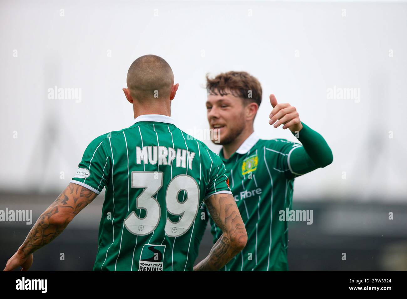 Rhys Murphy & Jordan Stevens of Yeovil Town during the Emirates FA Cup ...