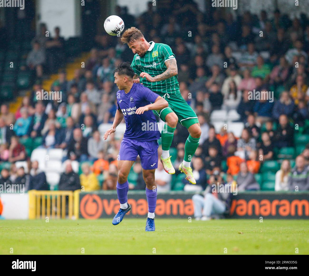 Jake Hyde of Yeovil Town during the Emirates FA Cup Second qualifying ...
