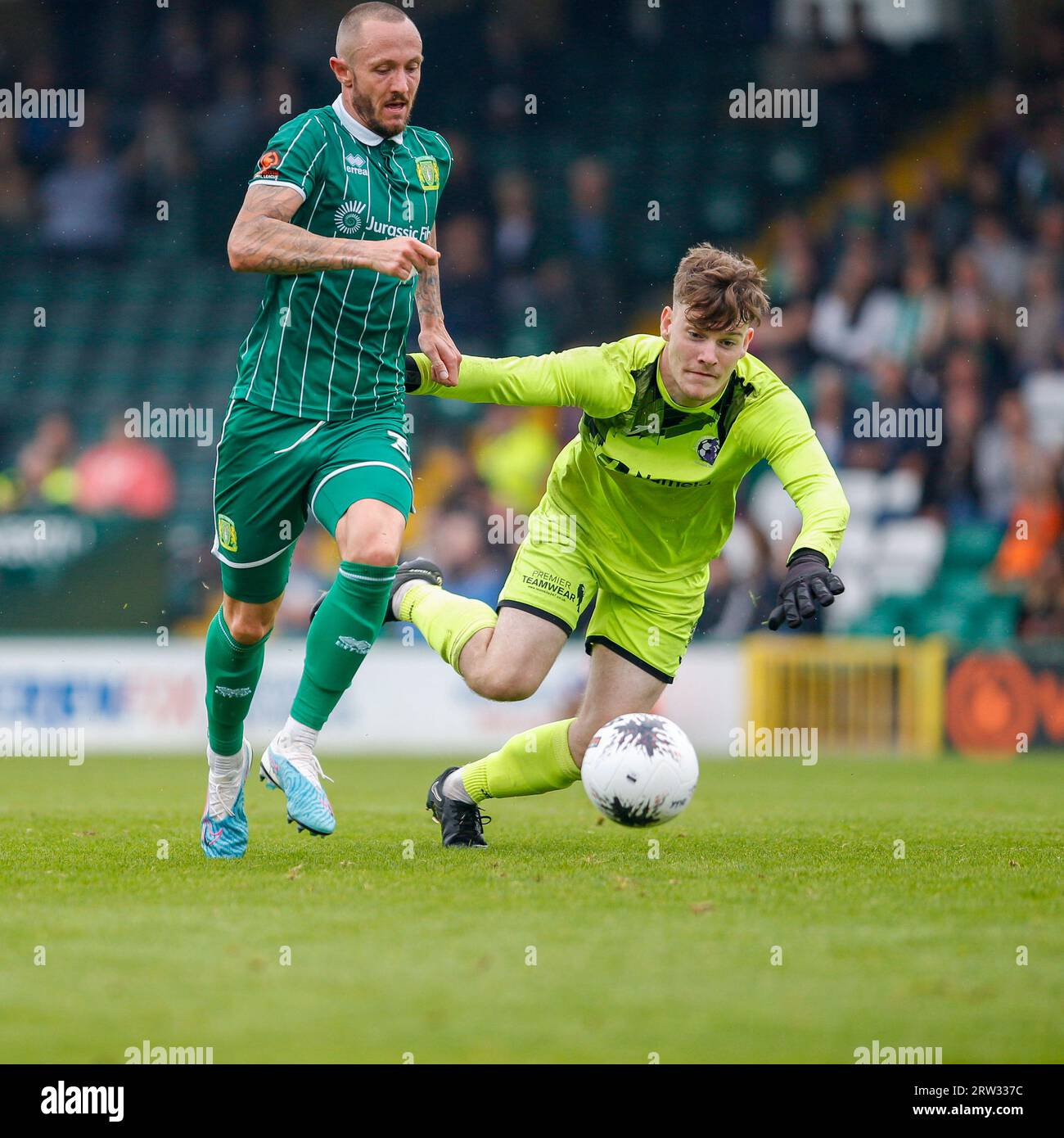 Callum lee of afc stoneham during the emirates fa hi-res stock ...