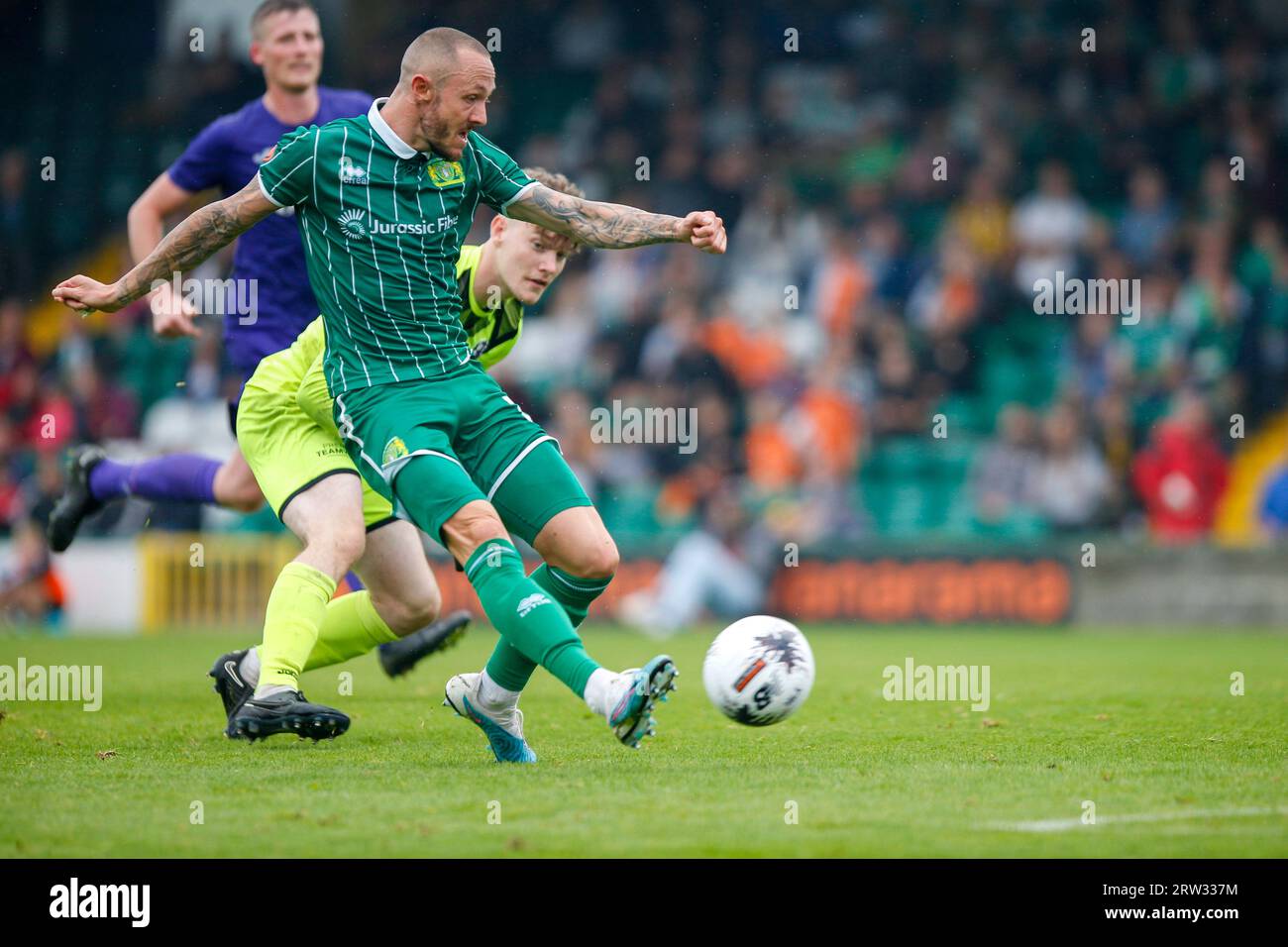 Callum lee of afc stoneham during the emirates fa hi-res stock ...