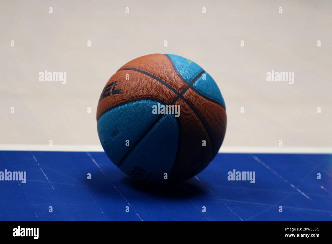 Ball in action during the Kondrashin and Belov Cup, between Pari Nizhny ...