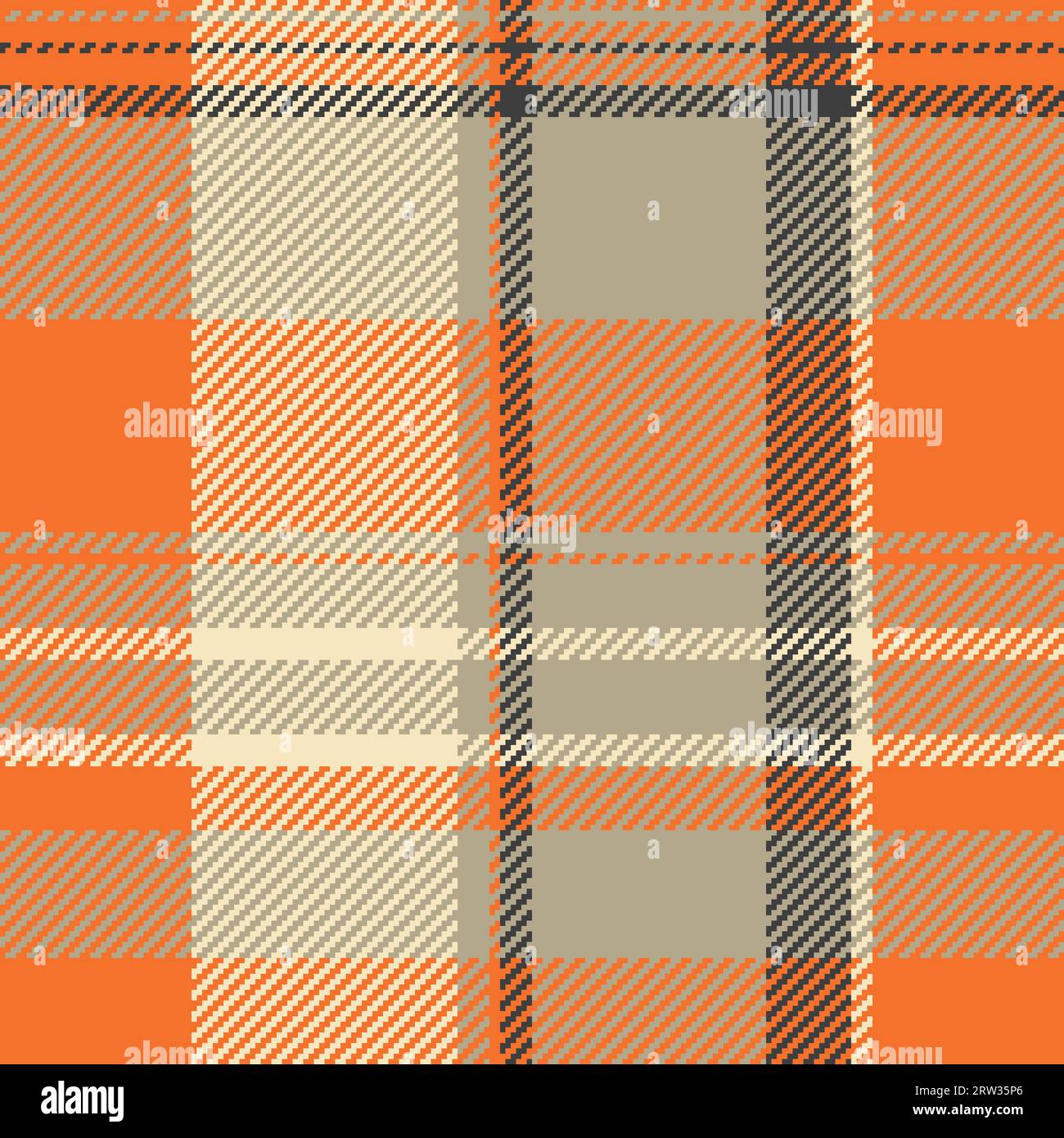 Textile background vector of check plaid tartan with a seamless fabric ...