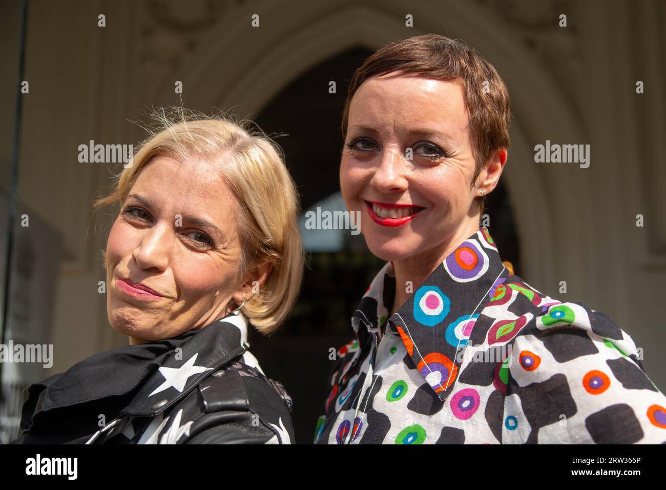 London, UK. 16th Sep, 2023. Fashionistas and Celebrities Flock to ...