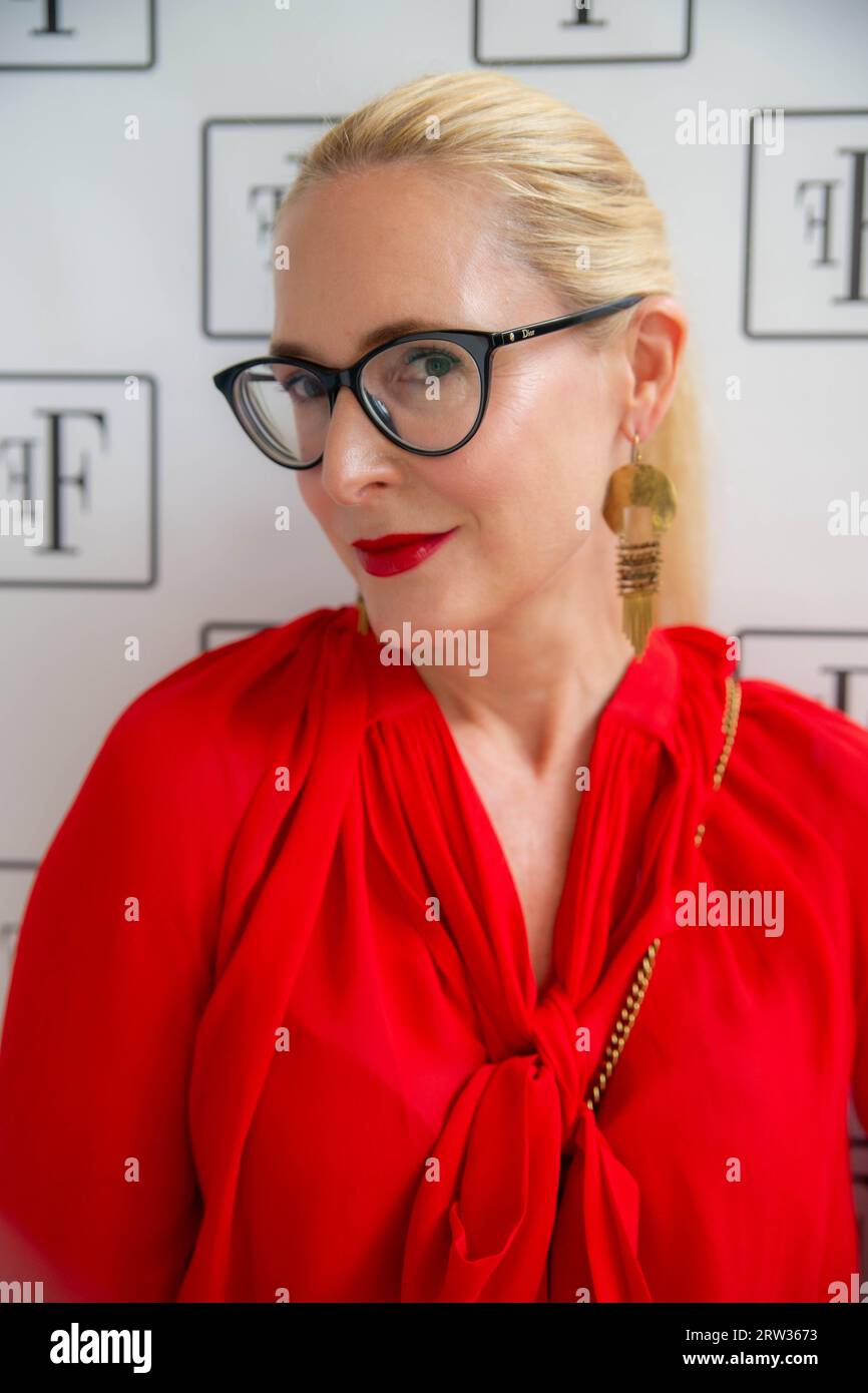 London, UK. 16th Sep, 2023. Fashionistas and Celebrities Flock to ...