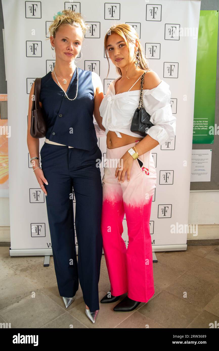London, UK. 16th Sep, 2023. Fashionistas and Celebrities Flock to ...