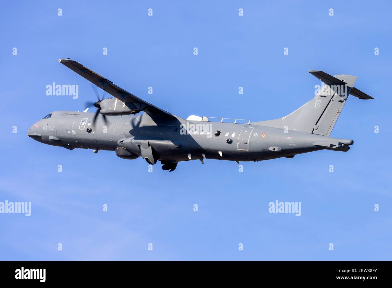 Italian Air Force ATR P-72A (Reg.: MM62280) leaving Malta after a 3-day ...