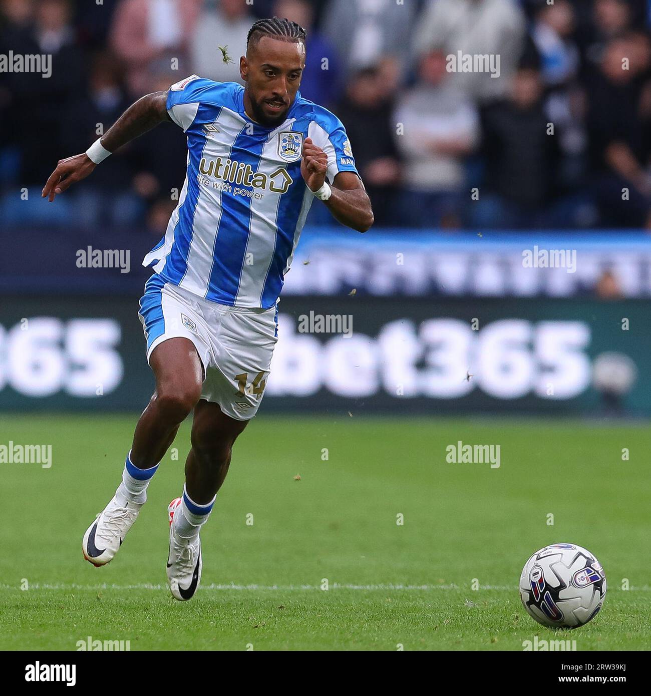 Sorba Thomas of Huddersfield Town during the Sky Bet Championship match ...
