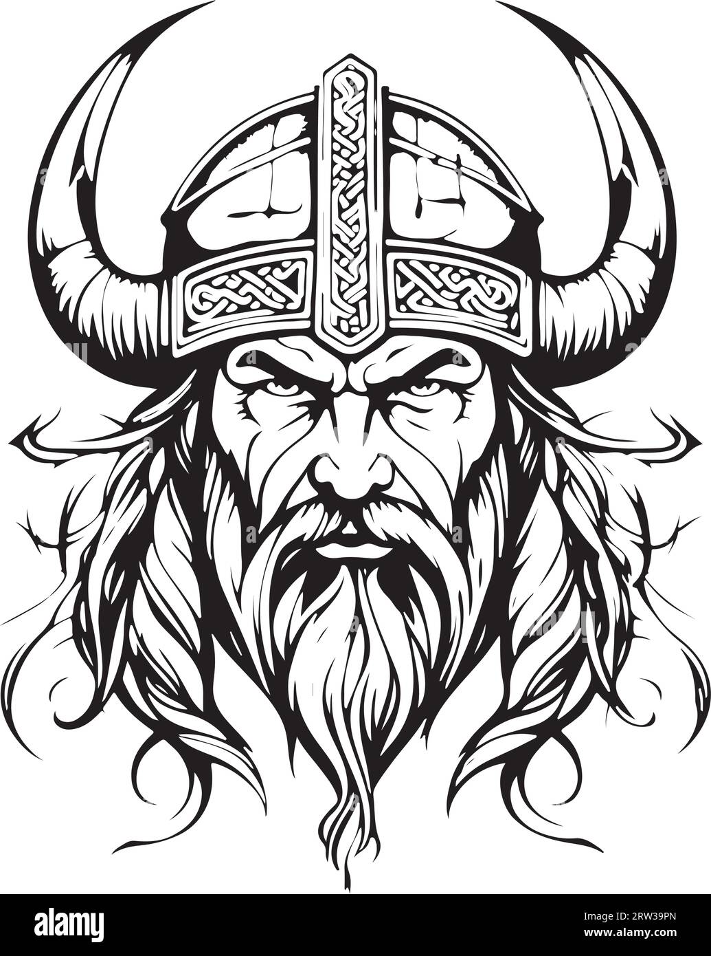Super lovely vector art viking emblem symbol Stock Vector Image & Art ...
