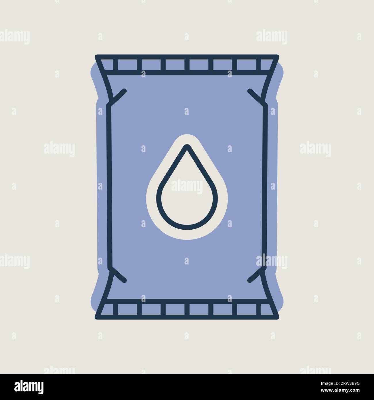 Plastic packaging for milk vector icon. Dairy product sign. Graph ...