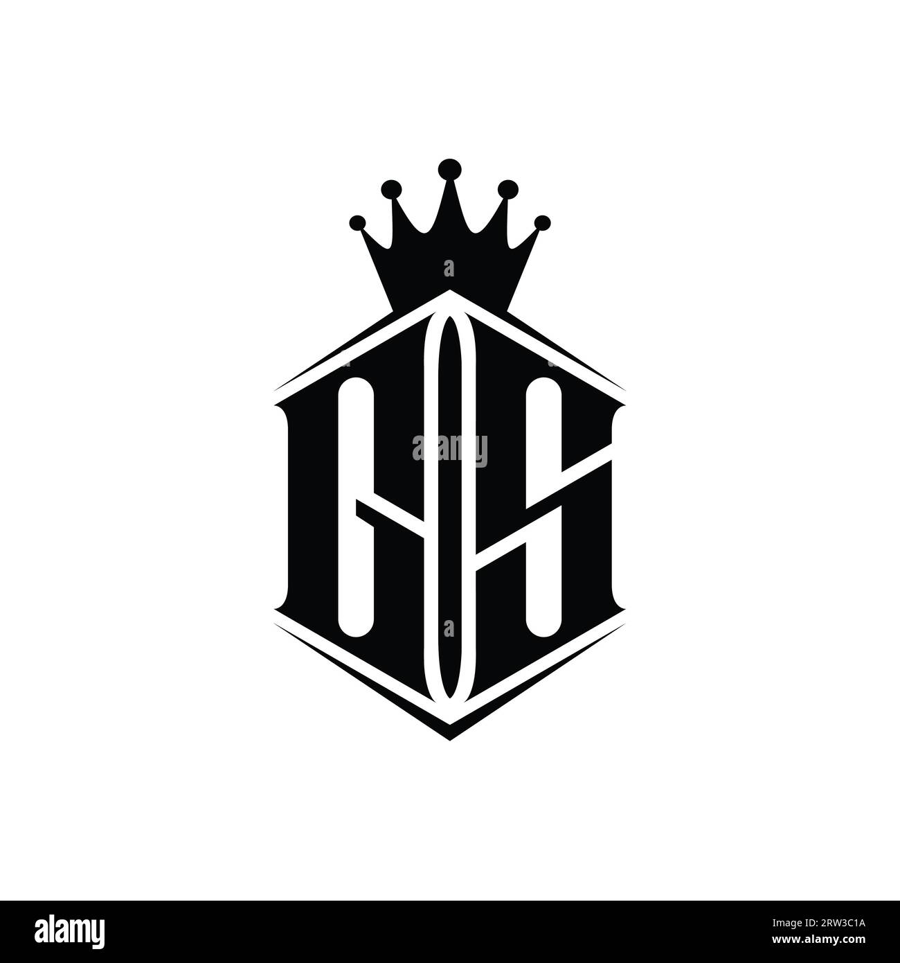 Letter gs logo hi-res stock photography and images - Alamy