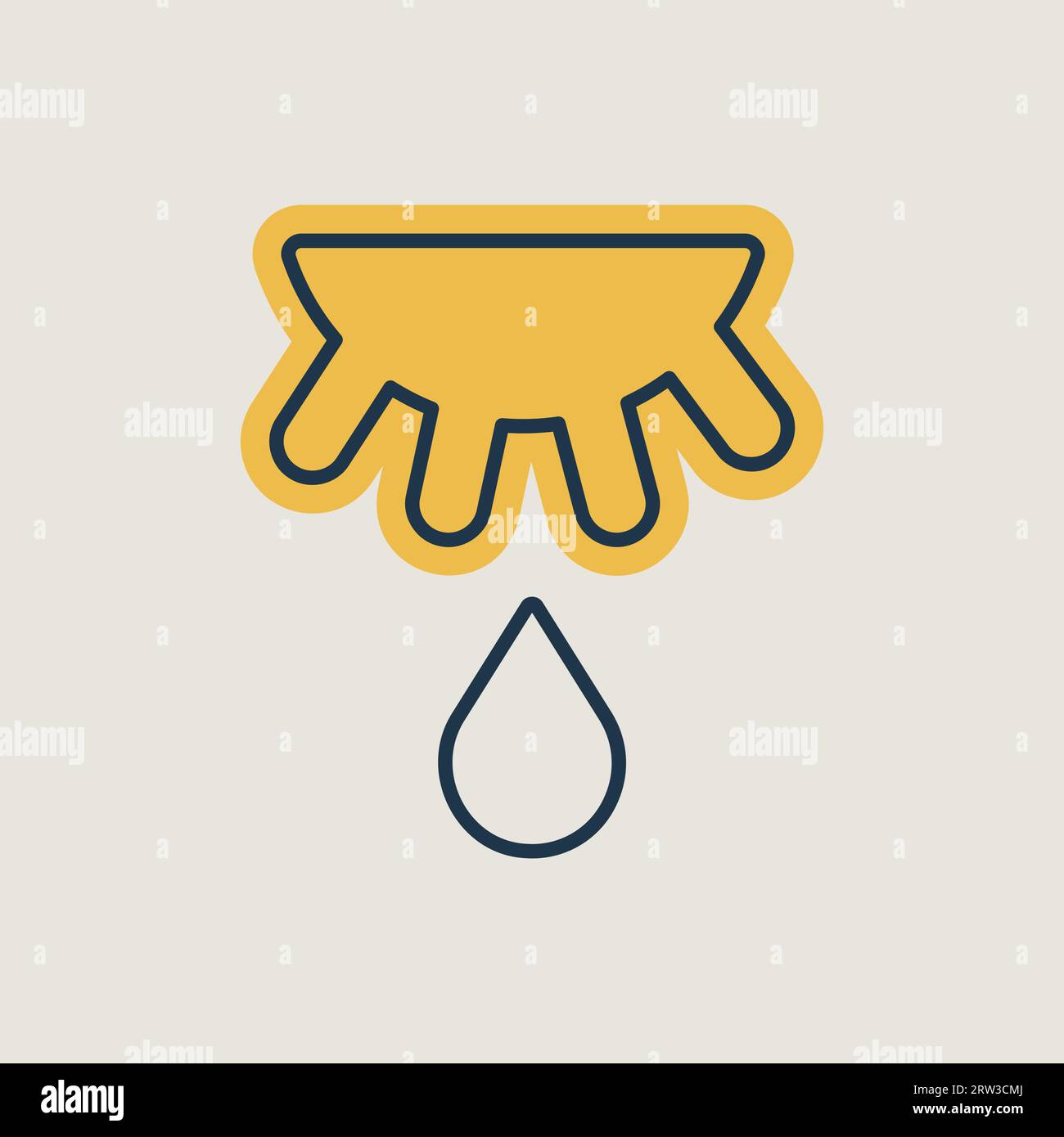 Cow udder and drop of milk vector icon. Milking the budget. Dairy ...
