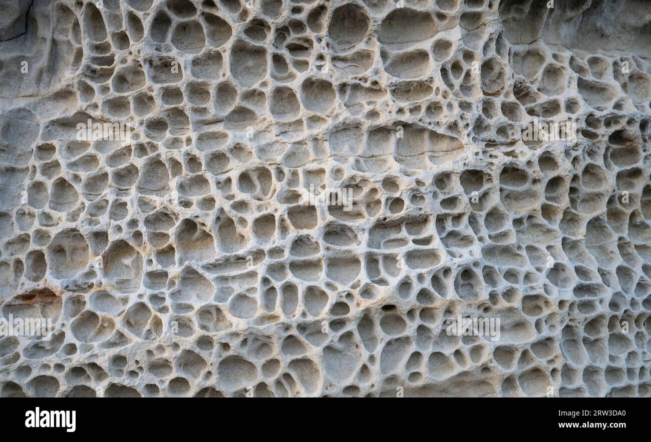 Elgol Beach Isle of Skye Scotland. Honeycomb Rock. The weathering is ...