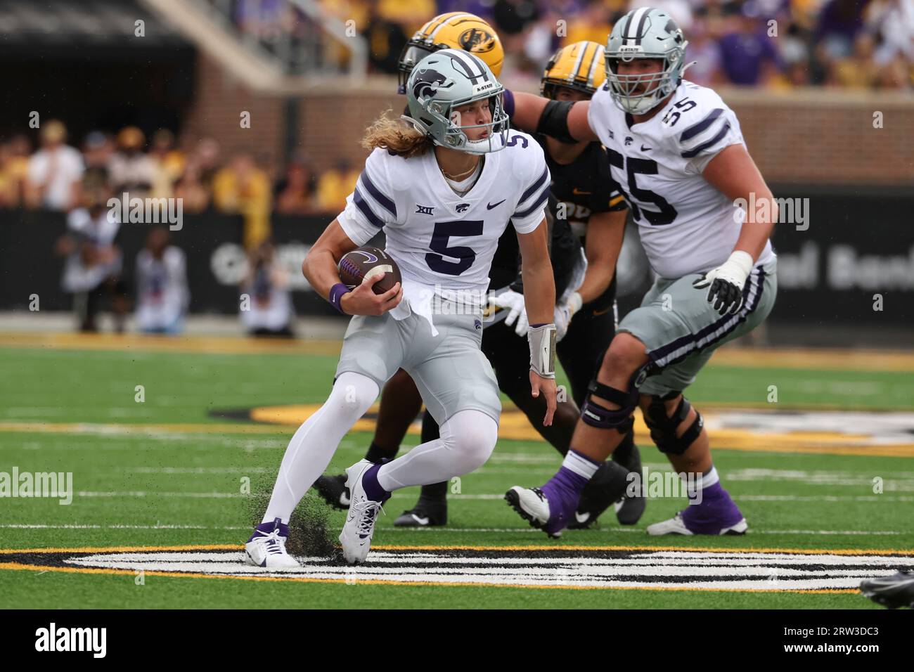 COLUMBIA, MO - SEPTEMBER 16: Kansas State Wildcats quarterback Avery ...