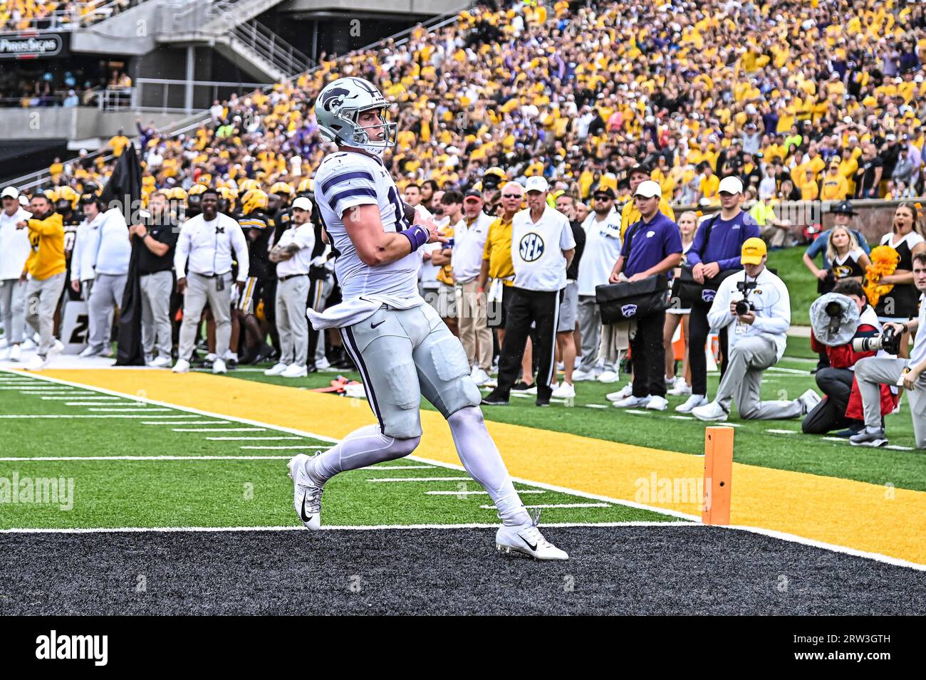 COLUMBIA, MO - SEPTEMBER 16: Kansas State Wildcats quarterback Will ...