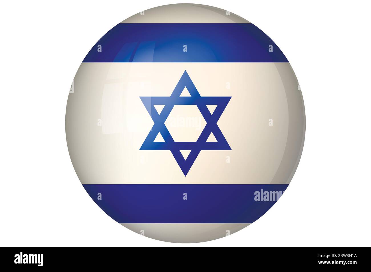 Flag of Israel. Israeli national symbol in official colors. Template ...