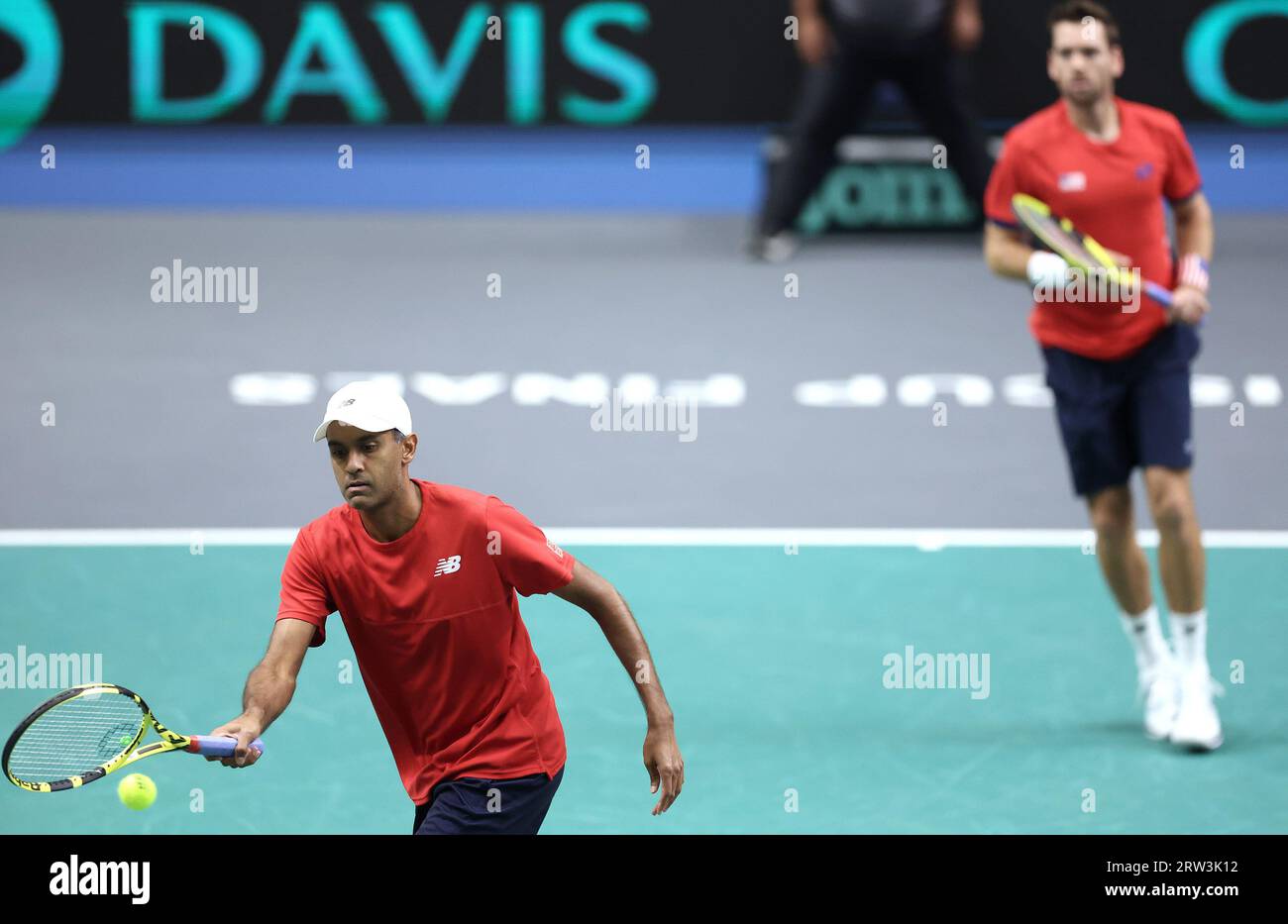 Zagreb, Croatia. 16th Sep, 2023. Rajeev Ram of USA in action against ...