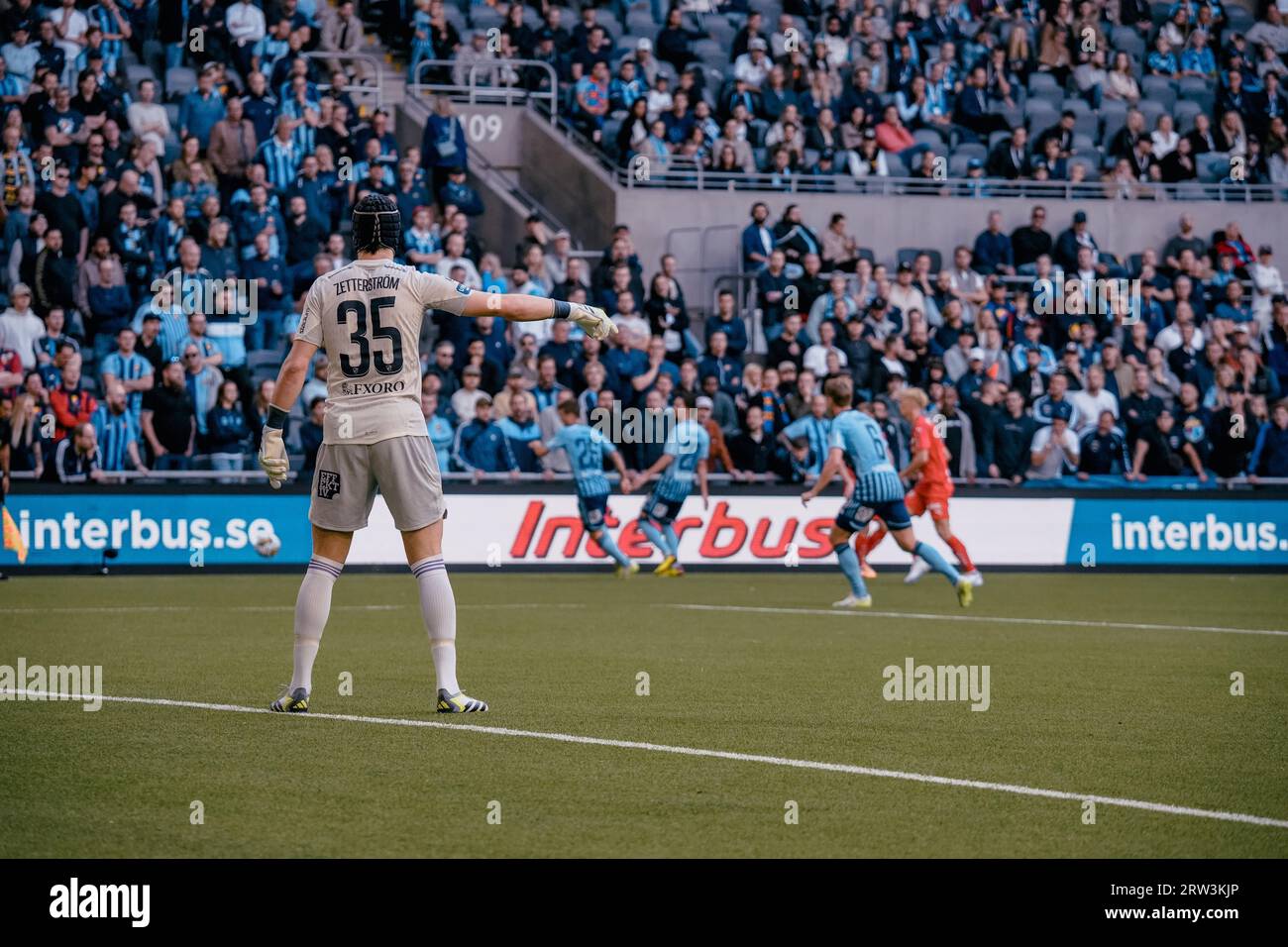 attends Stockholm, Sverige. 09 16 2023. Allsvenskan Värnamo vann ...