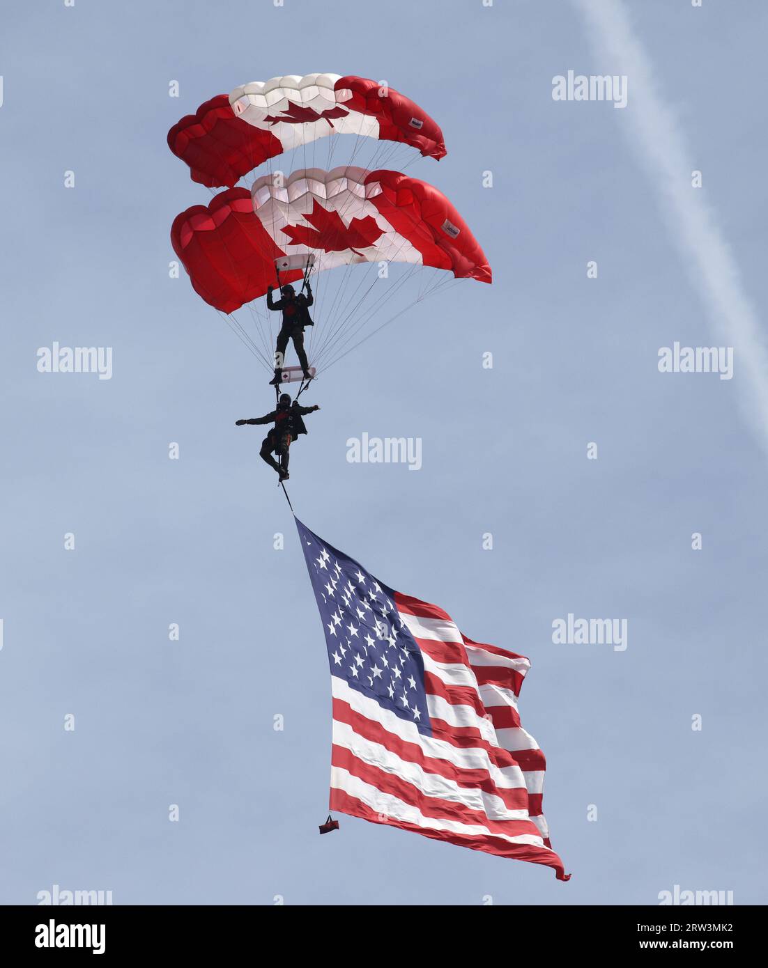 Gatineau, Canada. 16th Sep, 2023. The Canadian Armed Forces Parachute ...