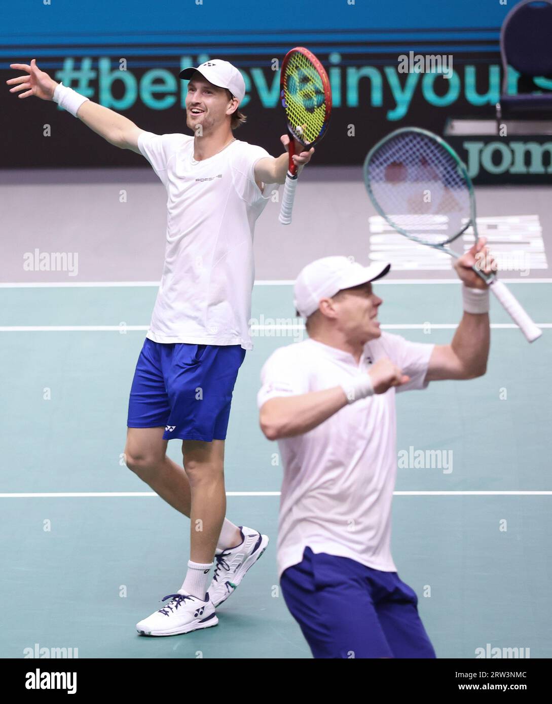 Split, Croatia. 16th Sep, 2023. Harri Heliovaara and Patrik Kaukovalta ...