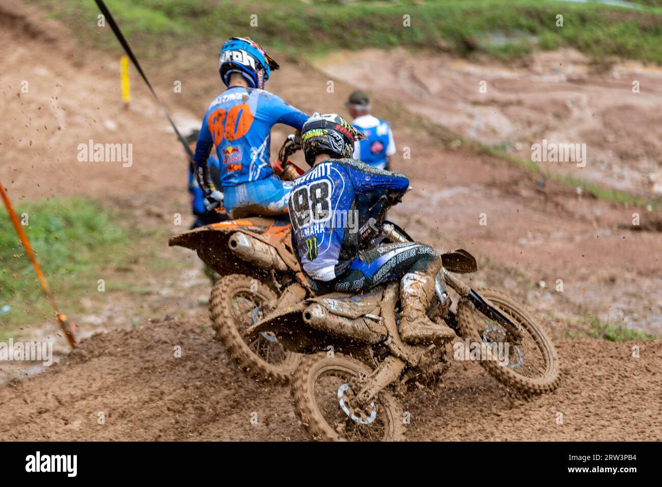 Monster energy yamaha factory mxgp racing team hi-res stock photography ...