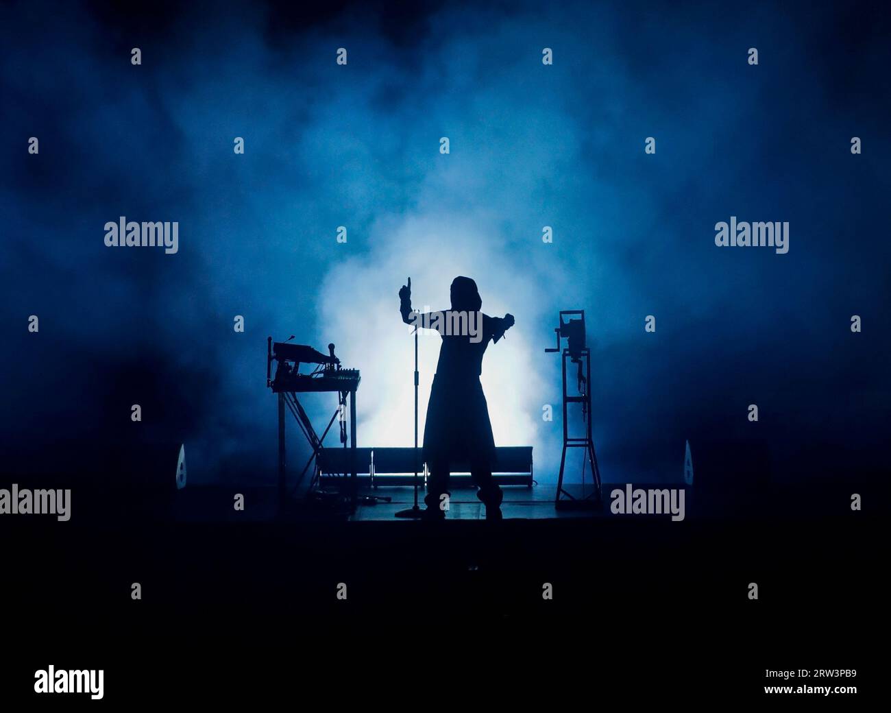 Naples, Italy. 16th Sep, 2023. Concert by the Neapolitan singer ...