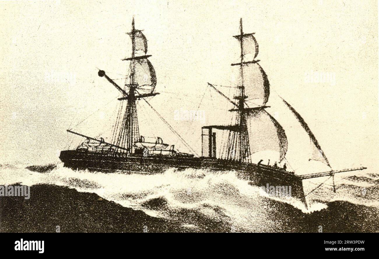 Japanese gunboat hi-res stock photography and images - Alamy