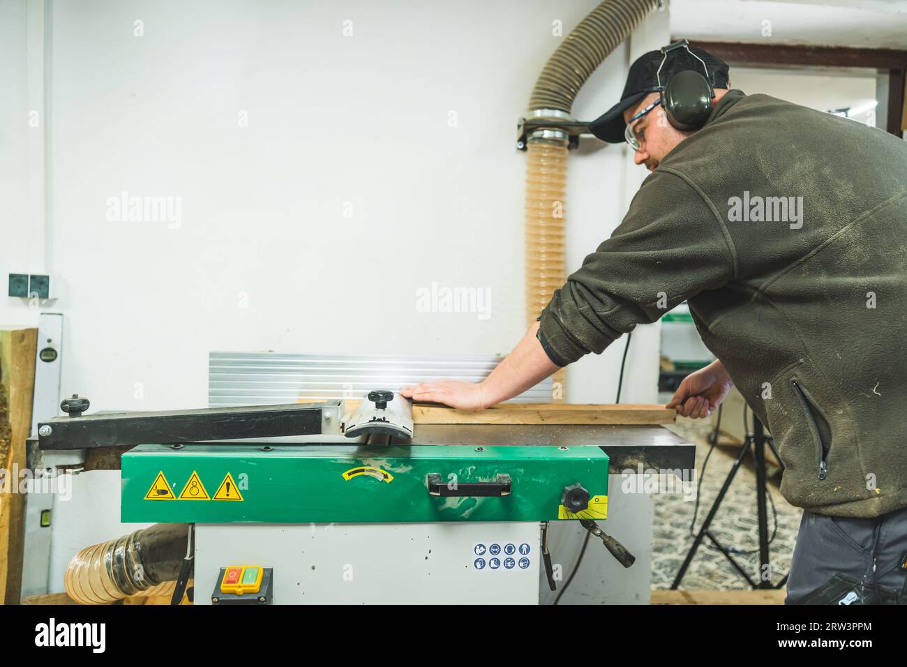 Wood cutting machines hi-res stock photography and images - Alamy