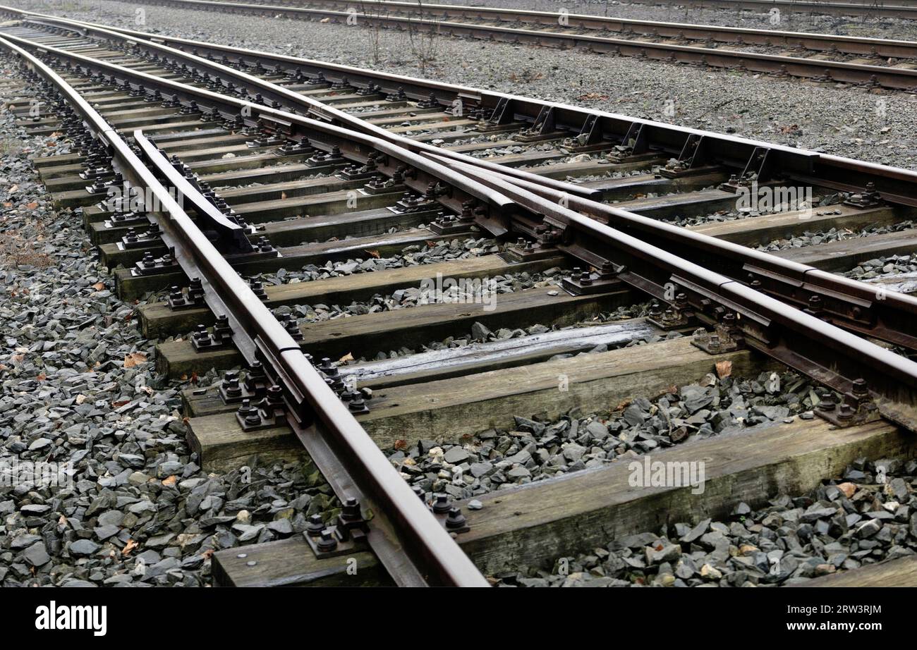 Railroad siding hi-res stock photography and images - Alamy