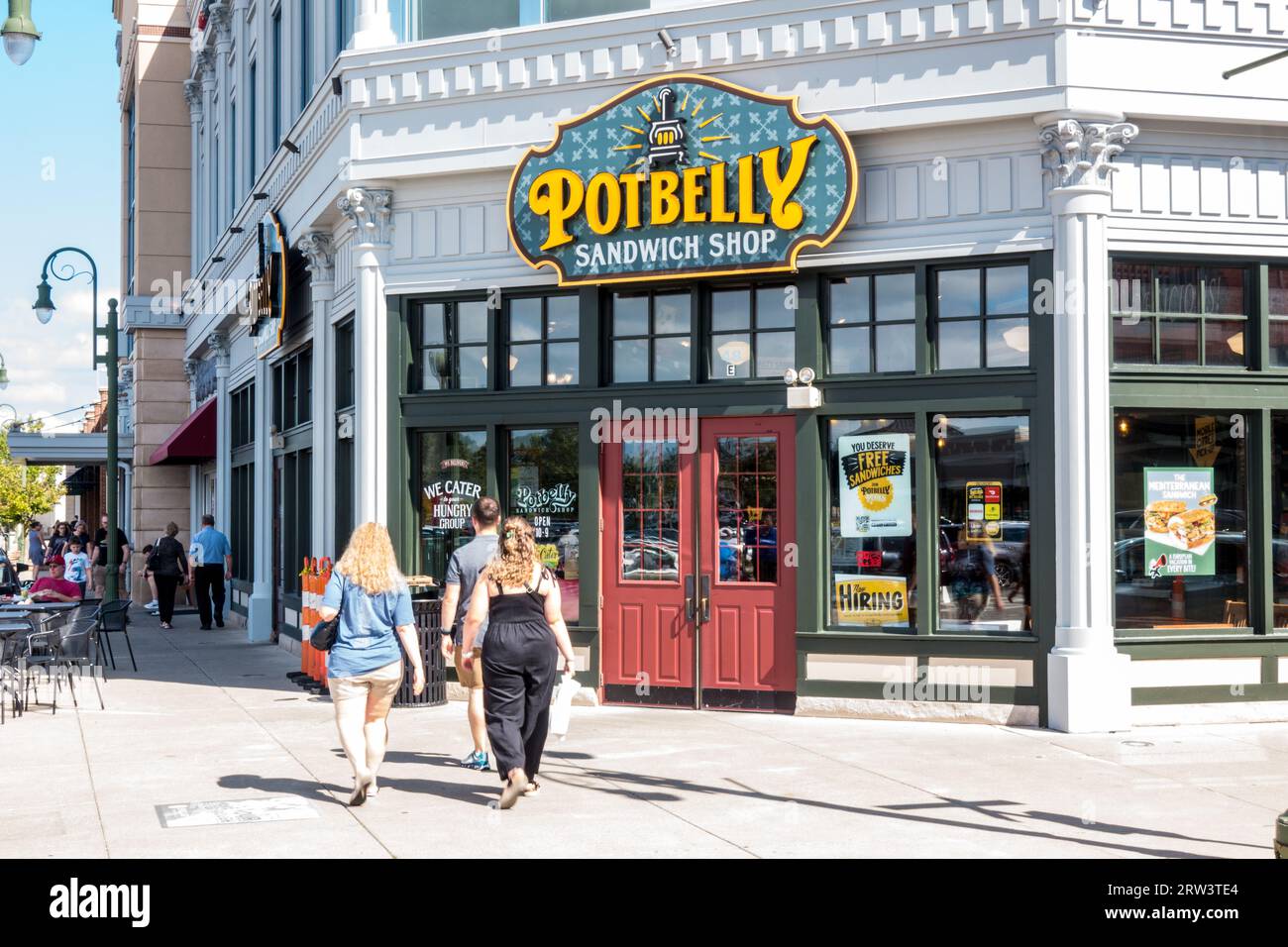 Potbelly sandwich hi-res stock photography and images - Alamy