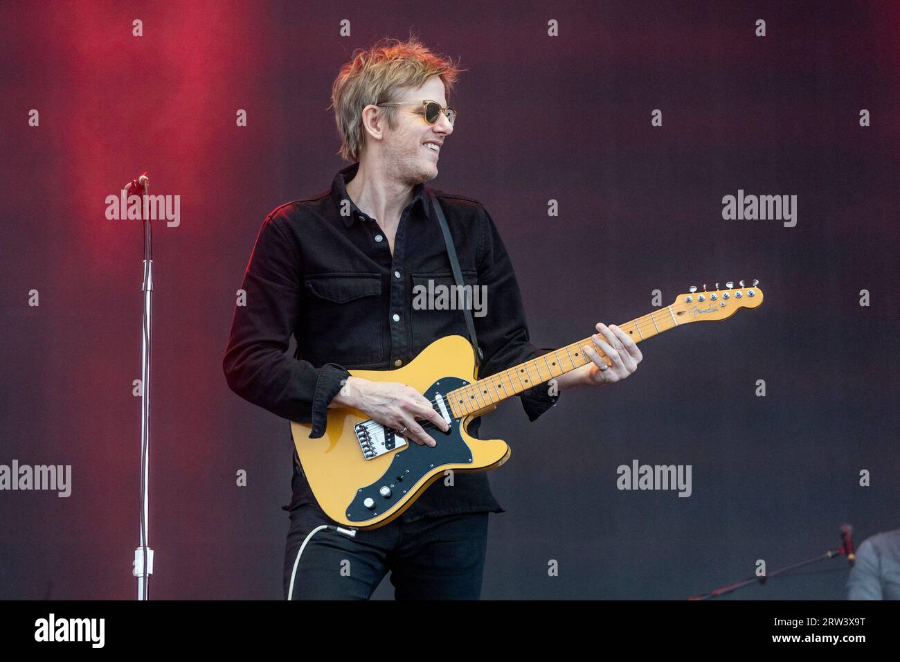 Britt Daniel of Spoon performs during Bourbon and Beyond Music Festival ...