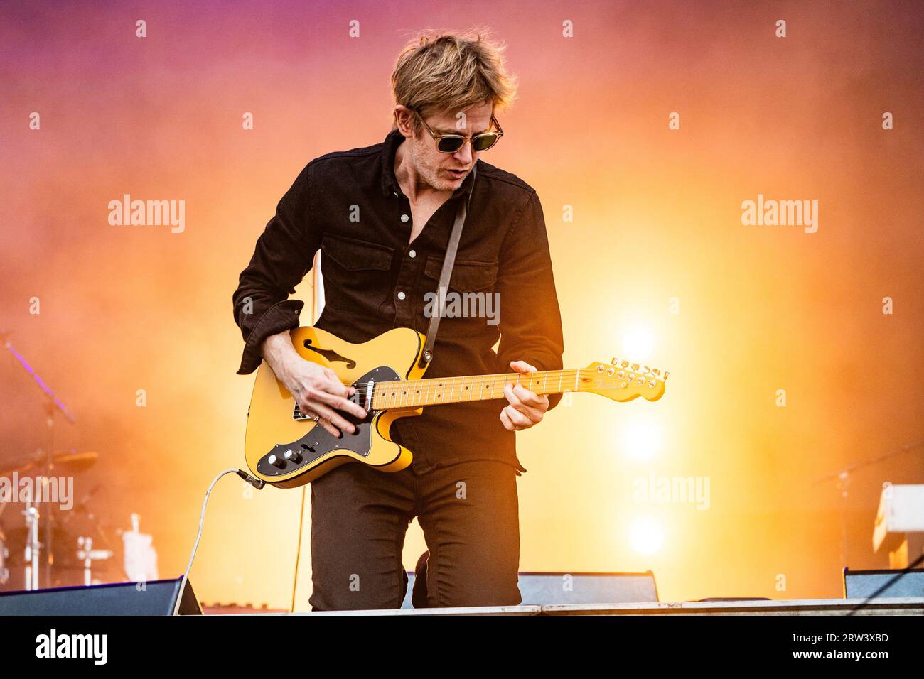 Britt Daniel of Spoon performs during Bourbon and Beyond Music Festival ...