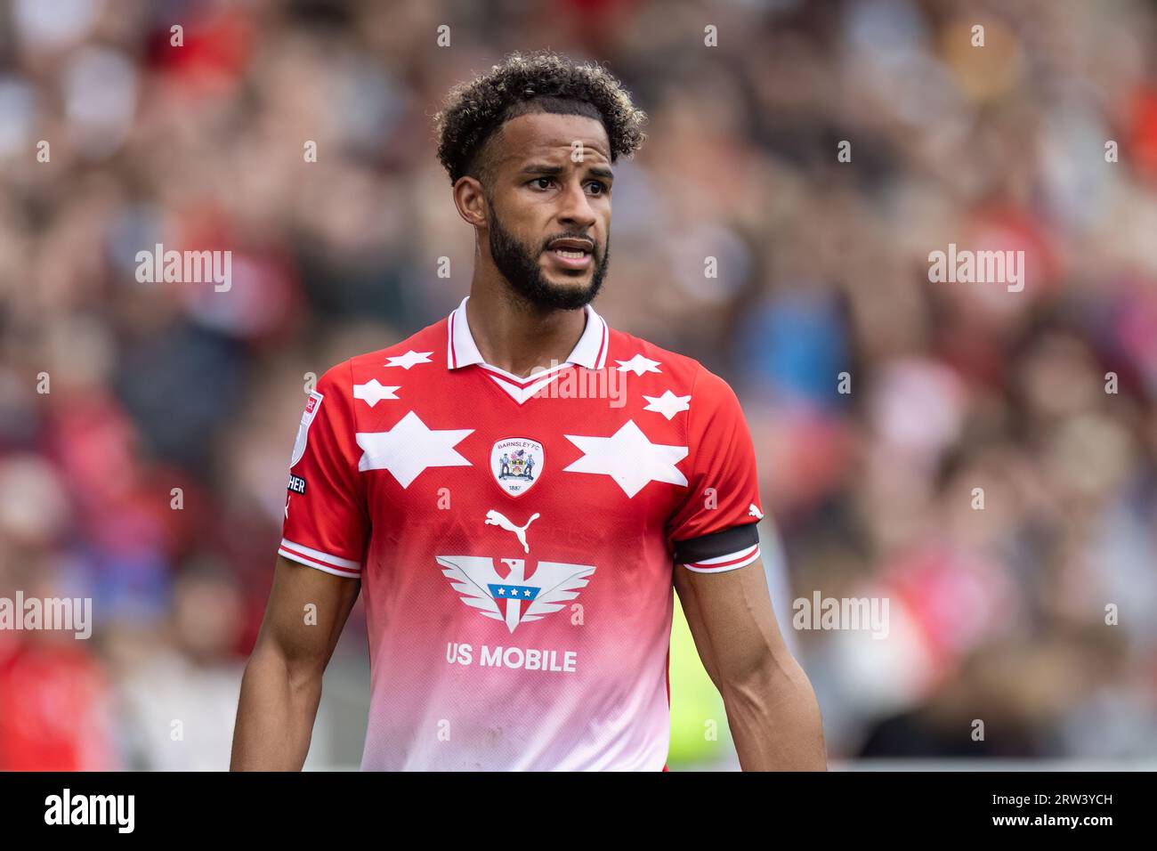 Barry Cotter #17 of Barnsley during the Sky Bet League 1 match Barnsley ...