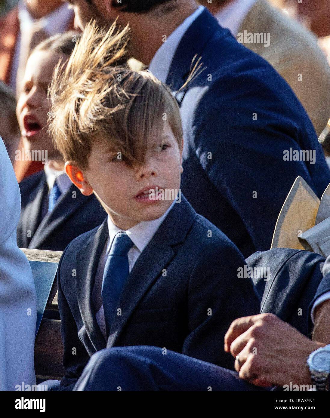 Stockholm, Schweden. 16th Sep, 2023. Prince Oscar of Sweden in ...