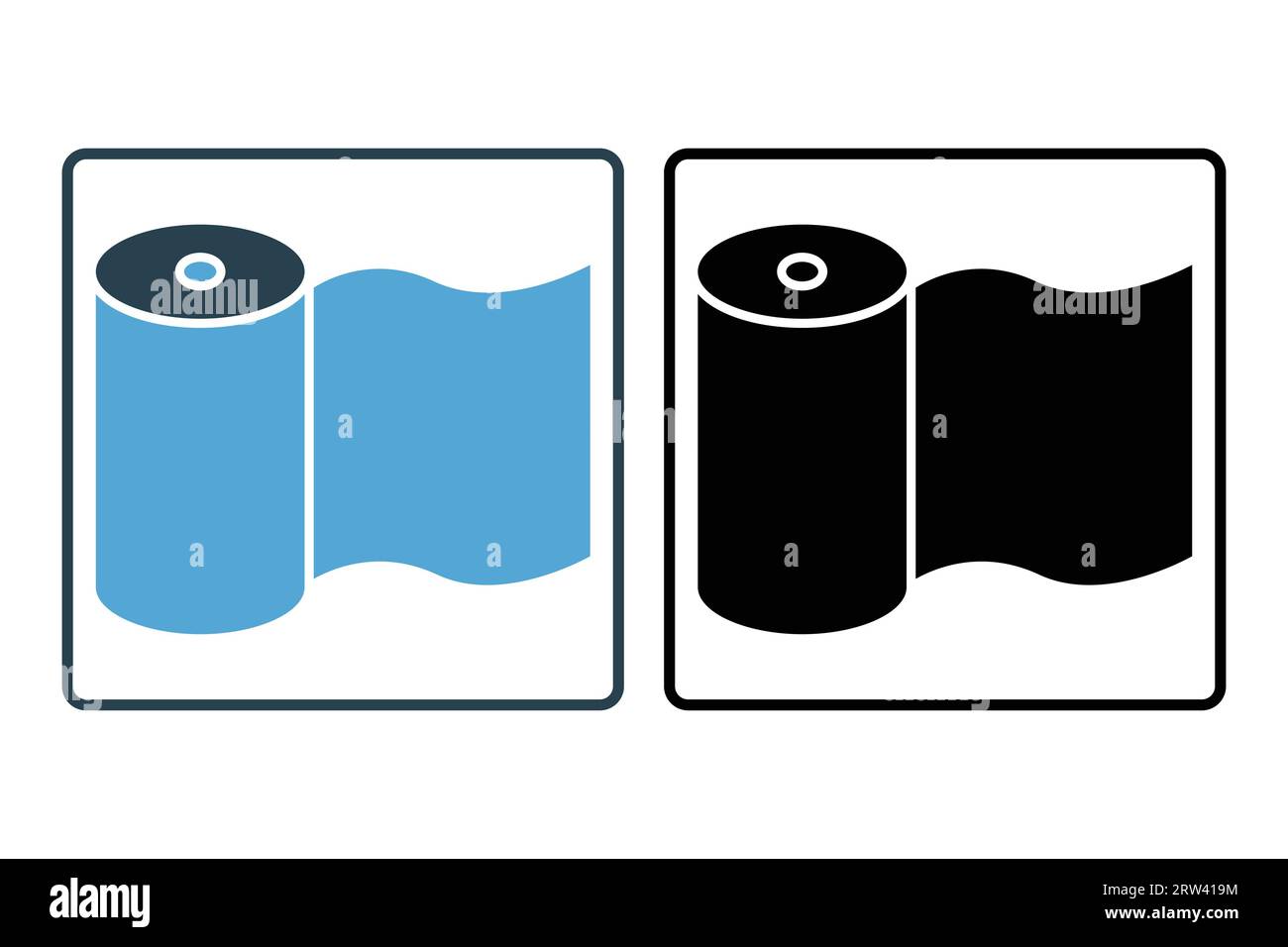 Upholstery fabric roll Stock Vector Images - Alamy