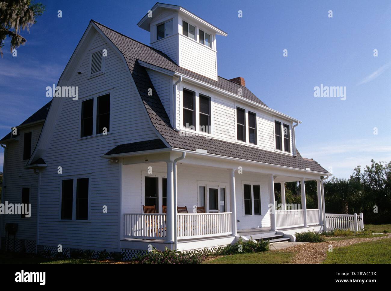 Eldora State House, Canaveral National Seashore, Florida Stock Photo ...