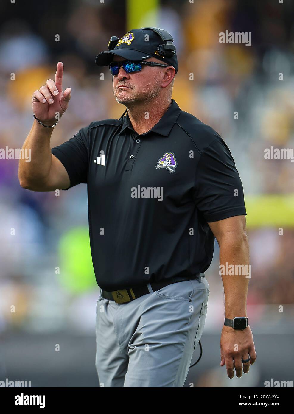 September 16, 2023: Mike Houston is t he head football coach for East ...