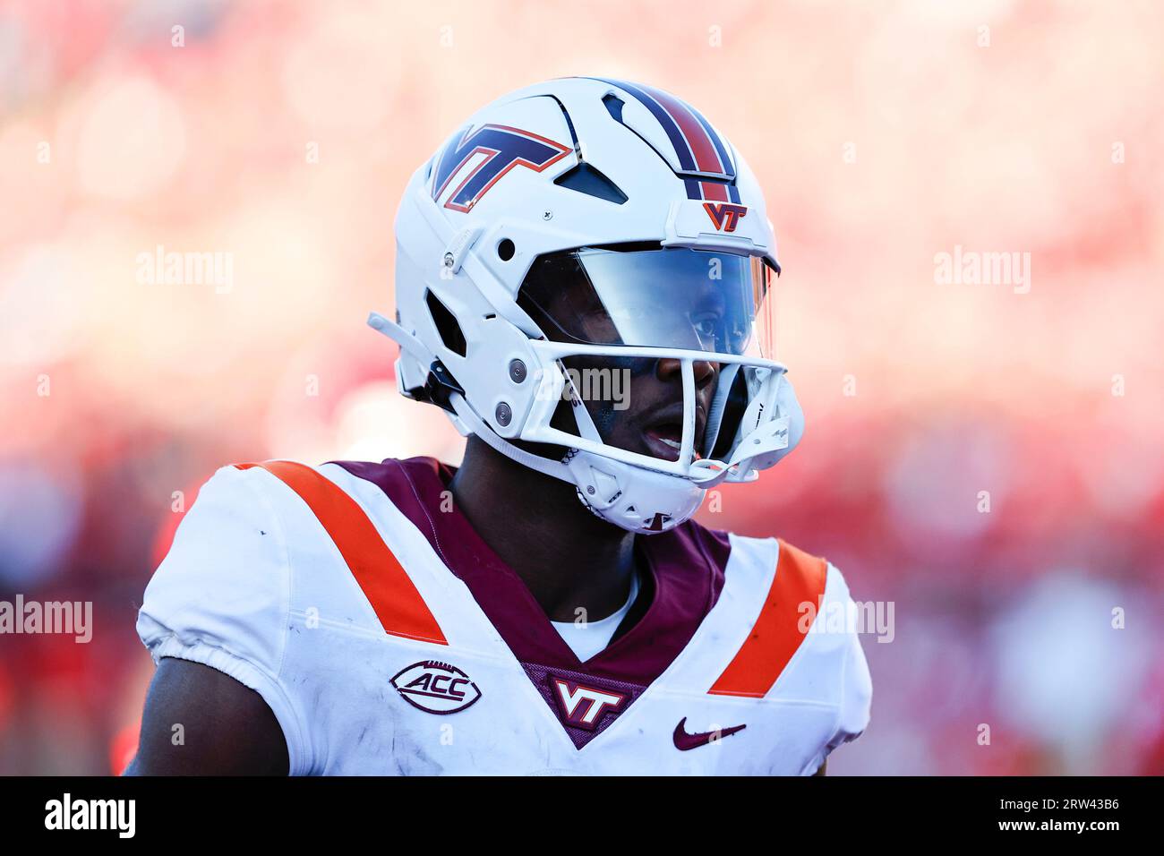 PISCATAWAY, NJ - SEPTEMBER 16: Da'Quan Felton #9 of the Virginia Tech ...