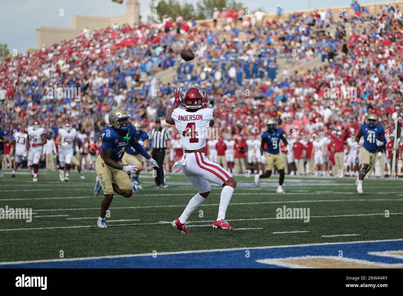 September 16, 2023:.the NCAA Football game between the Oklahoma Sooners ...