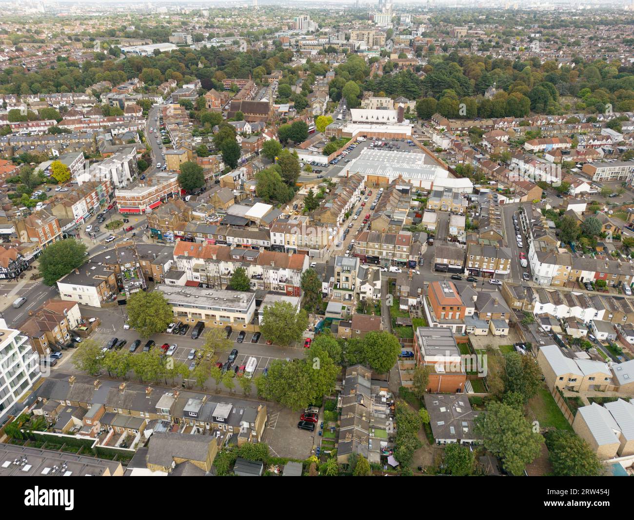 Hanwell is a town in the London Borough of Ealing Stock Photo - Alamy