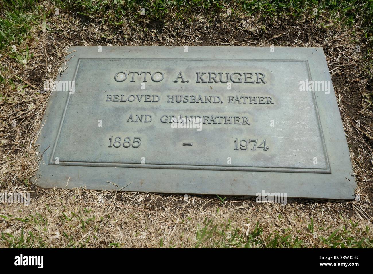 Los Angeles, California, USA 14th September 2023 Actor Otto Kruger ...