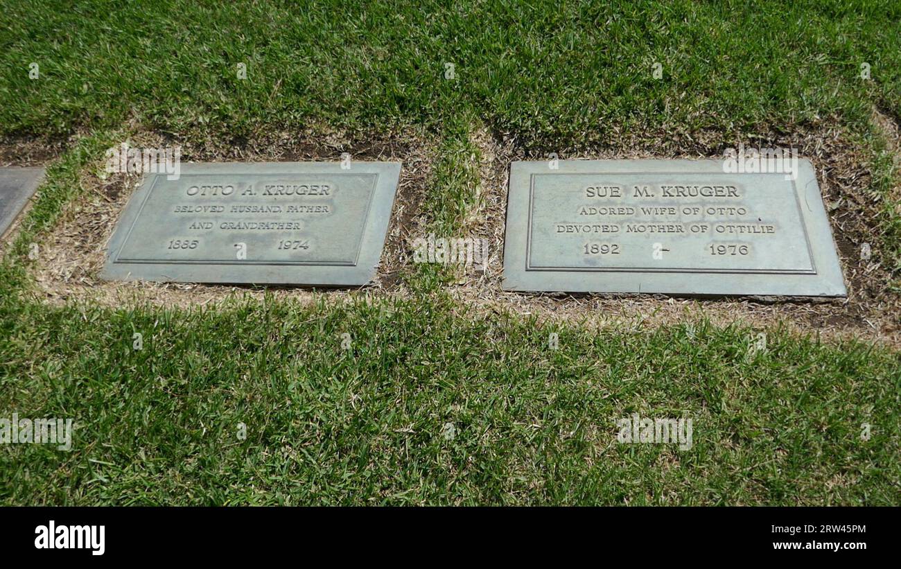 Los Angeles, California, USA 14th September 2023 Actor Otto Kruger ...