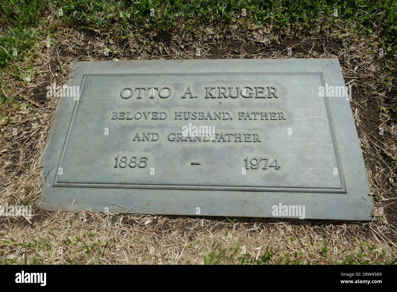 Los Angeles, California, USA 14th September 2023 Actor Otto Kruger ...