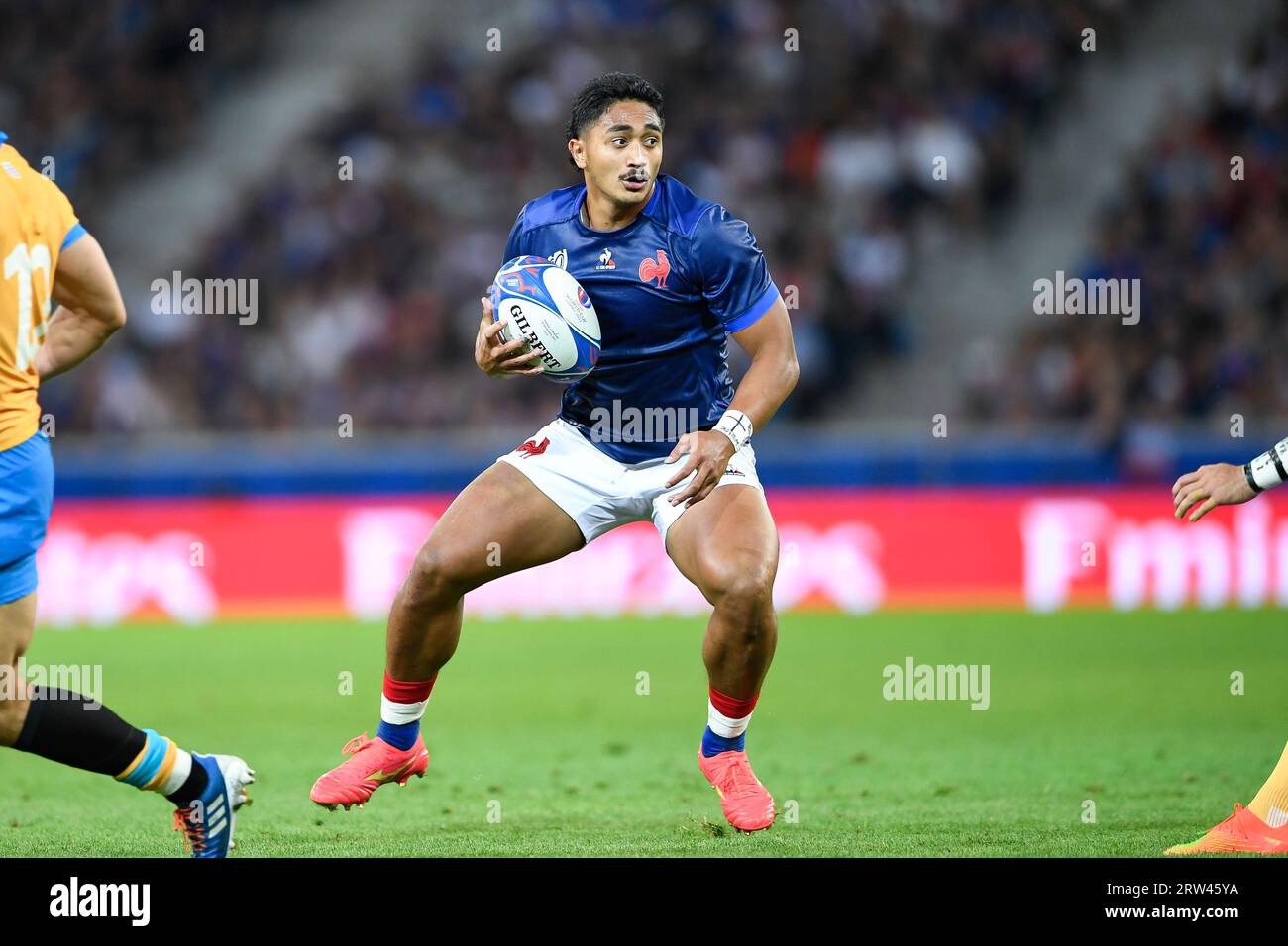 Paris, France. 14th Sep, 2023. Yoram Moefana during the Rugby union ...